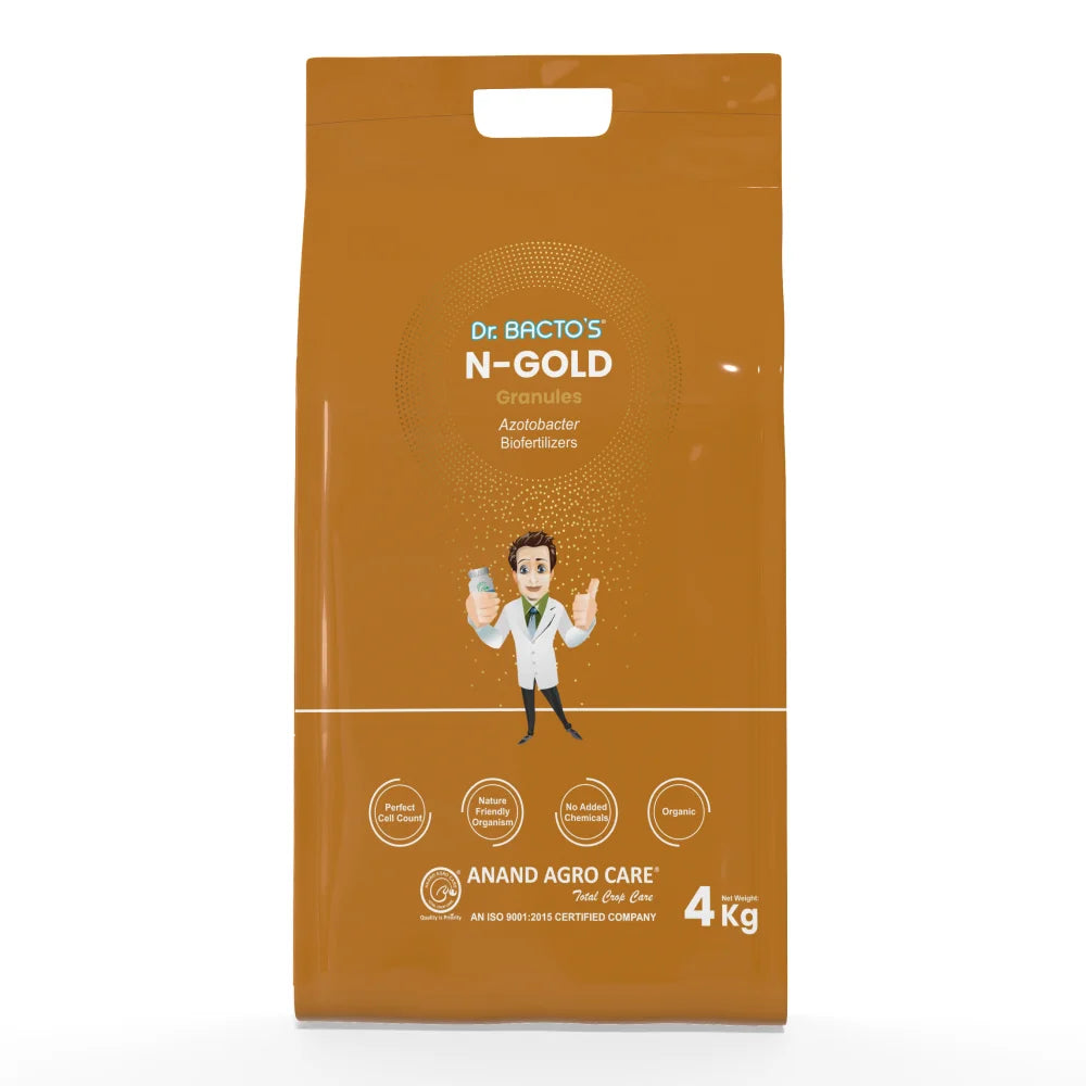 आनंद एग्रो डॉ. बैक्टोज़ एन-गोल्ड दानेदार जैव उर्वरक – BharatAgri Krushi ...