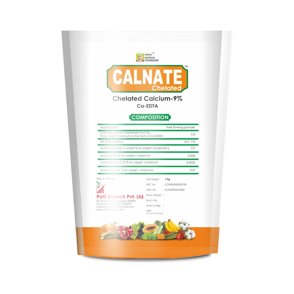 Patil Biotech Calnate Chelated Fertilizer – BharatAgri Krushi Dukan