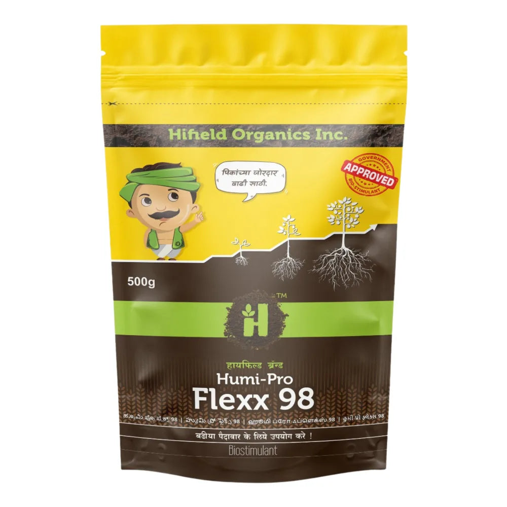 Hifield Humi Pro Flexx 98 (Humic Acid 51%) Biostimulant – BharatAgri ...